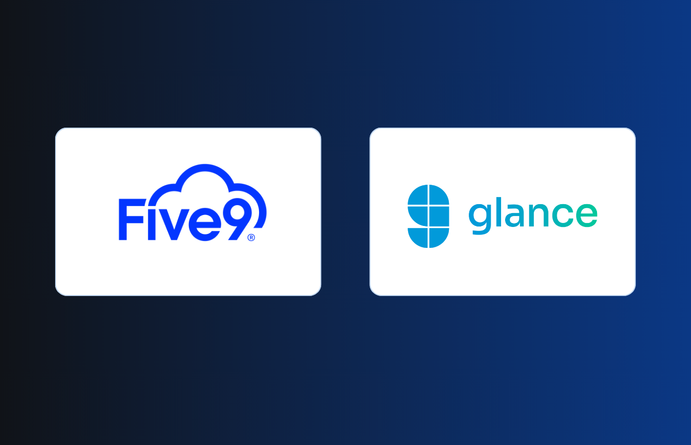 Glance announces Guided CX™ integration with Five9 to deliver smart, human customer experiences ...